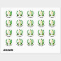 GUATEMALA - emblem/flag/coat of arms/symbol Classic Round Sticker | Zazzle