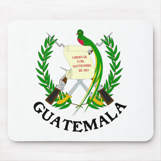 GUATEMALA - emblem/flag/coat of arms/symbol Mouse Pad | Zazzle