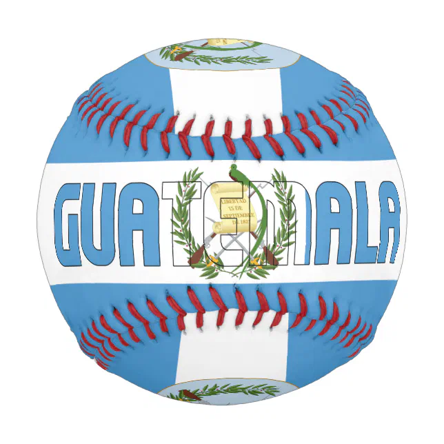 Guatemala Flag and Coat of Arms Patriotic Baseball | Zazzle
