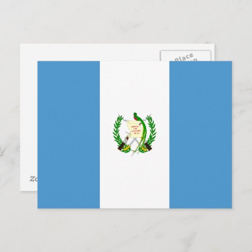 Guatemala Flag Postcard | Zazzle