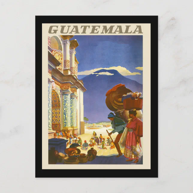 Guatemala Postcard | Zazzle