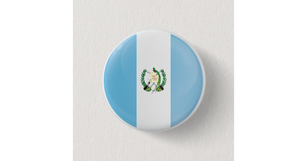 Guatemala Round Icon Flag Button | Zazzle