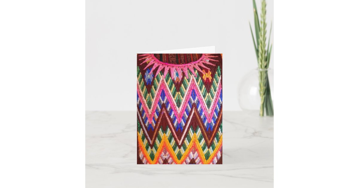 "Guatemalan Greetings" The Mayan series Card | Zazzle