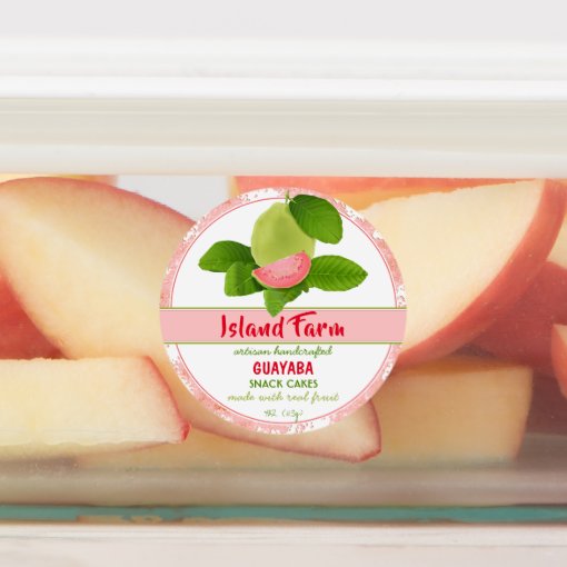 Guava Fruit Package Labels | Zazzle