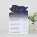 Guess Who Game Twinkle Little Star Baby Shower | Zazzle