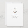 'Guess Who' Nautical Anchor Bridal Shower game Invitation | Zazzle