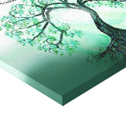 Guest Book Alternative Tree of Life Canvas | Zazzle