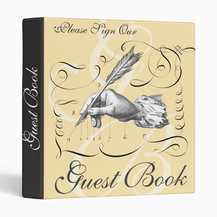 Guest Book Binder for Business or Special Events | Zazzle.com