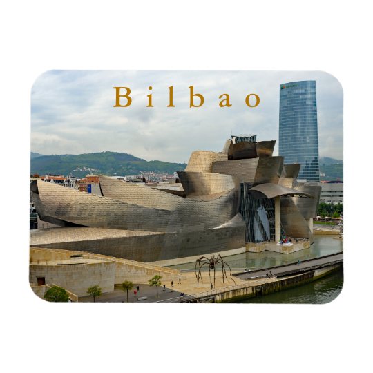 Guggenheim Museum Bilbao. Magnet | Zazzle.com