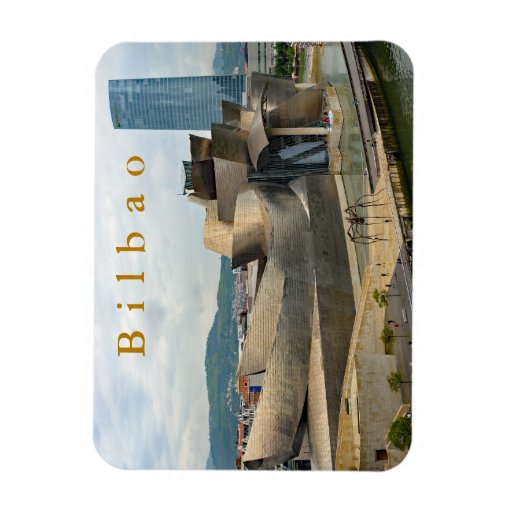 Guggenheim Museum Bilbao. Magnet | Zazzle