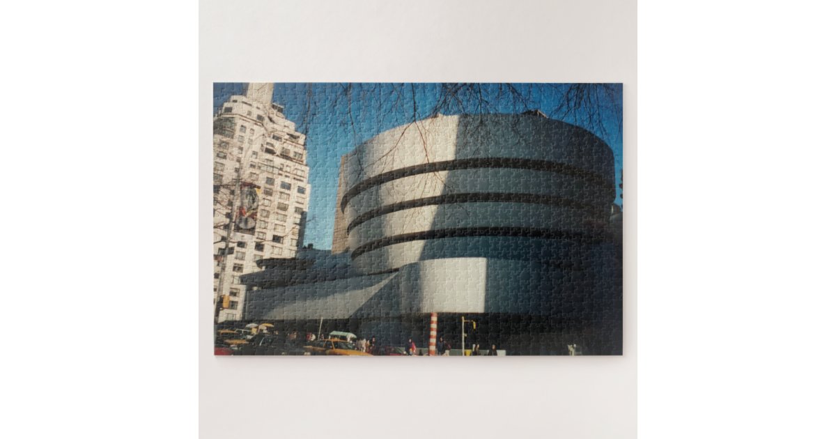 guggenheim museum jigsaw puzzle | Zazzle