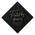 Guiding Stars Inspirational Quote Graduation Cap Topper | Zazzle