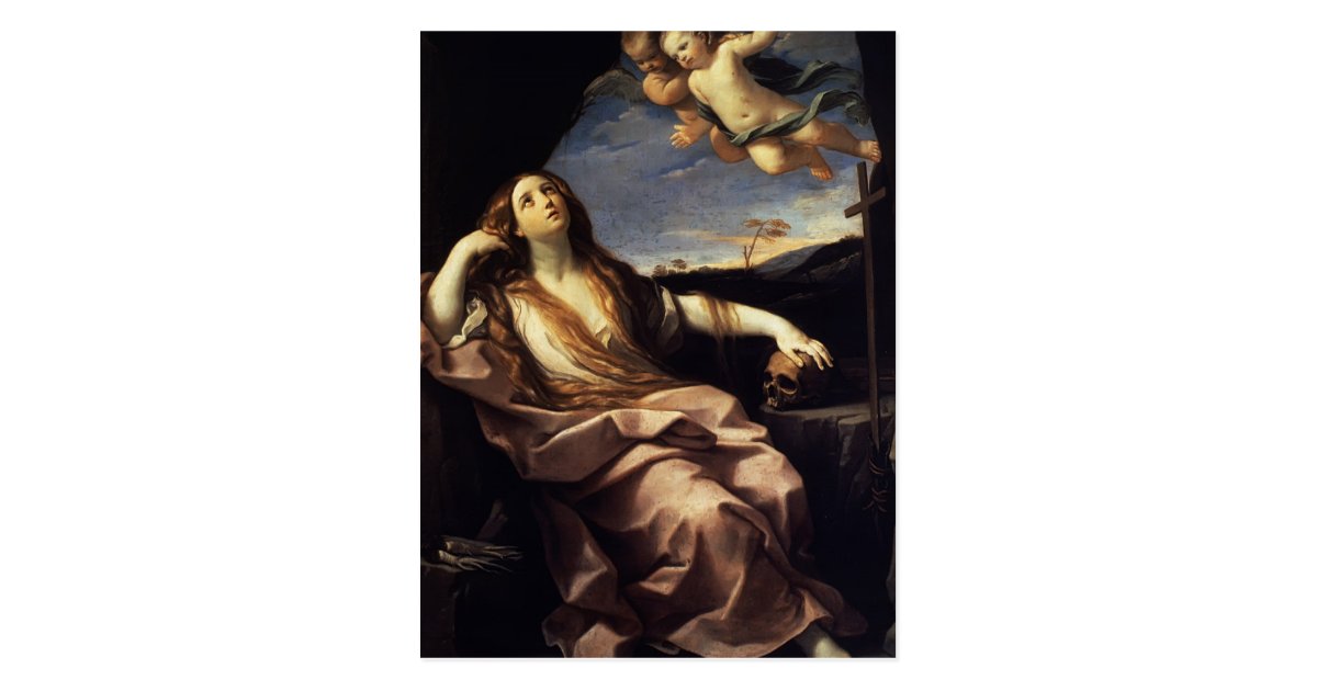 Guido Reni- St. Mary Magdalene Postcard | Zazzle.com