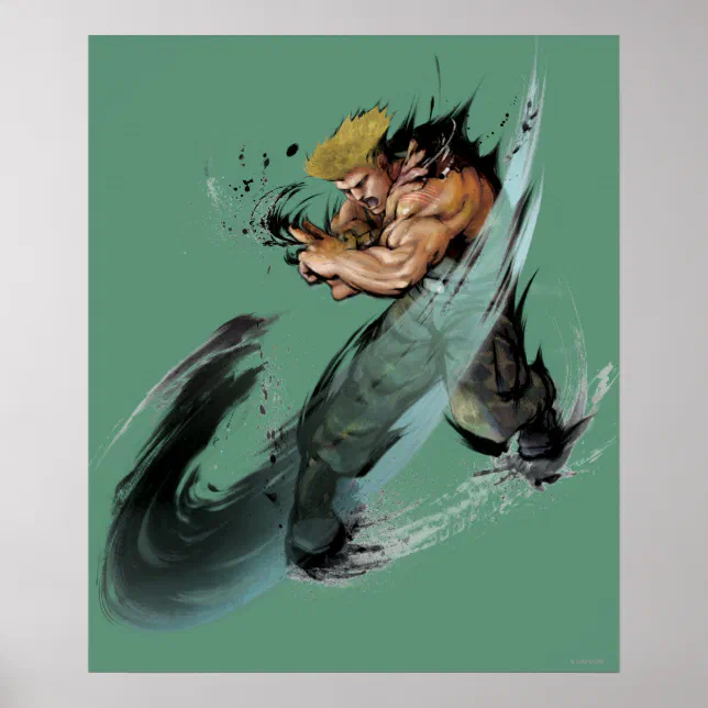 Guile Sonic Boom Poster | Zazzle