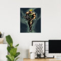Guile With Jacket Poster | Zazzle