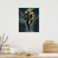 Guile With Jacket Poster | Zazzle
