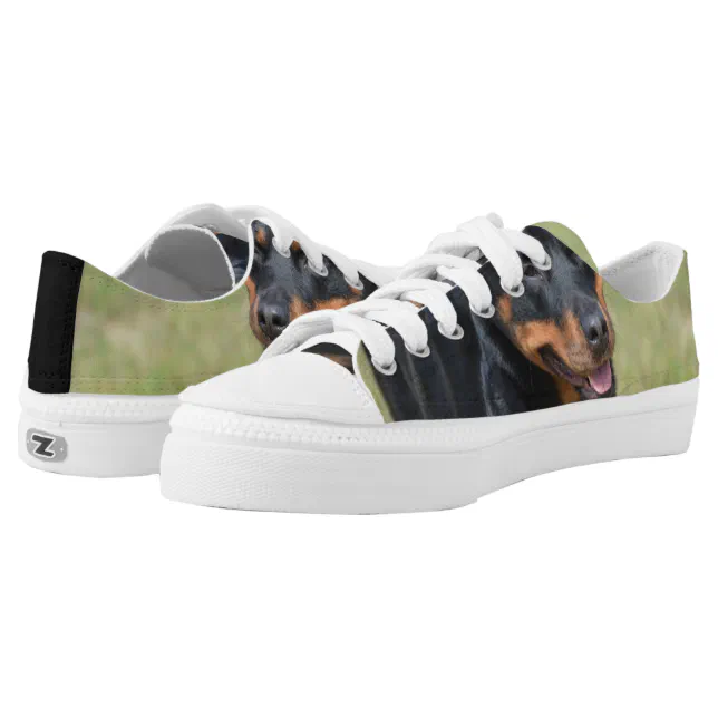 Guileless Rottweiler Low-Top Sneakers | Zazzle