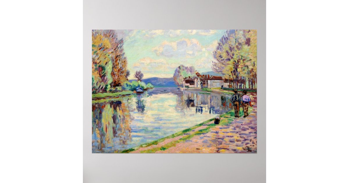 Guillaumin - The Seine At Samois Poster | Zazzle