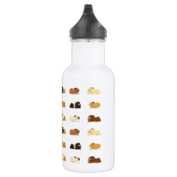 Guinea pigs water bottle | Zazzle