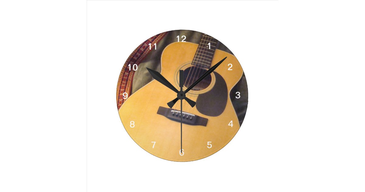 guitar clock | Zazzle.com