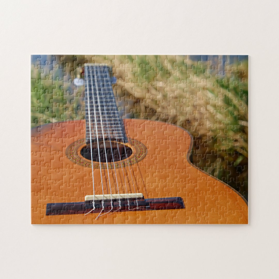 Guitar / Musical Instrument Photo Puzzle | Zazzle