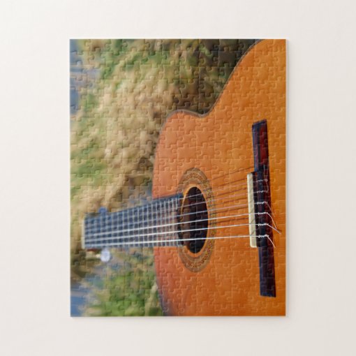 Guitar / Musical Instrument Photo Puzzle | Zazzle