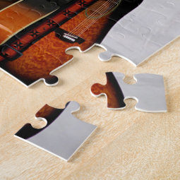 Guitar Musical Instruments Jigsaw Puzzle | Zazzle