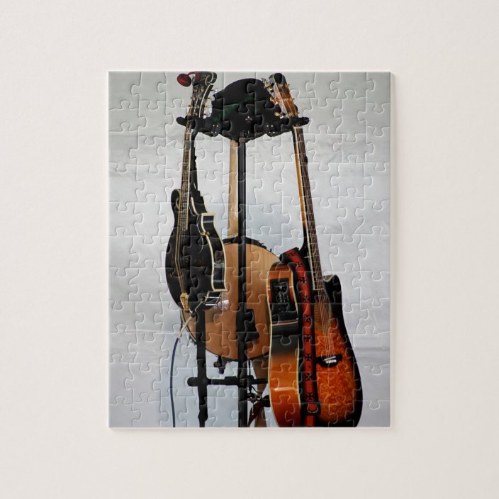 Guitar Musical Instruments Jigsaw Puzzle | Zazzle