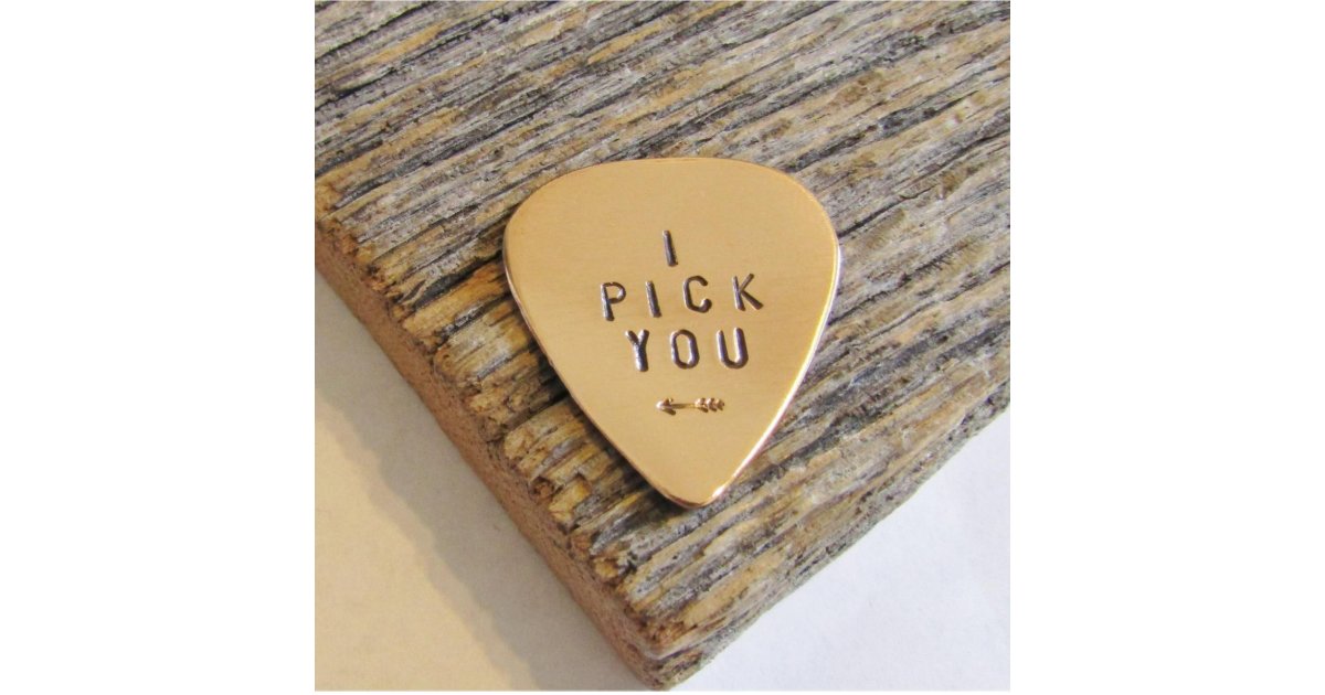 Guitar Pick I Pick You | Zazzle