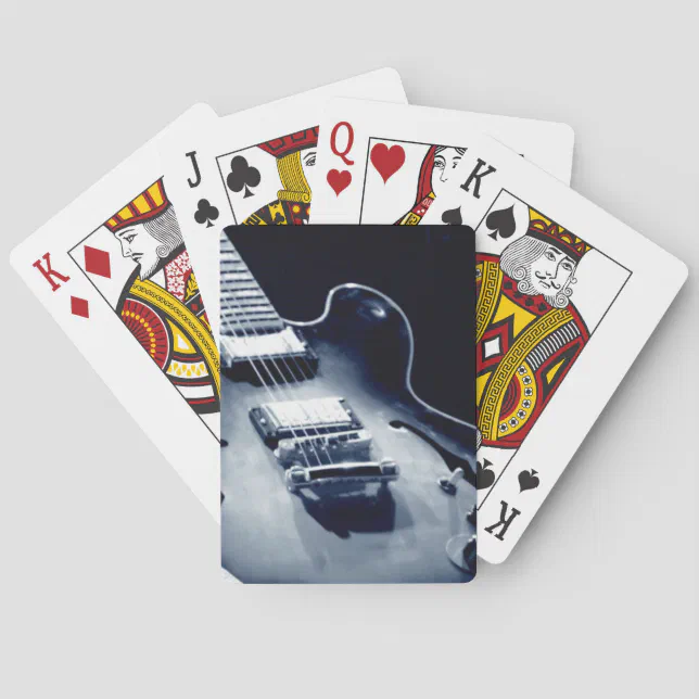Guitar Playing Cards | Zazzle