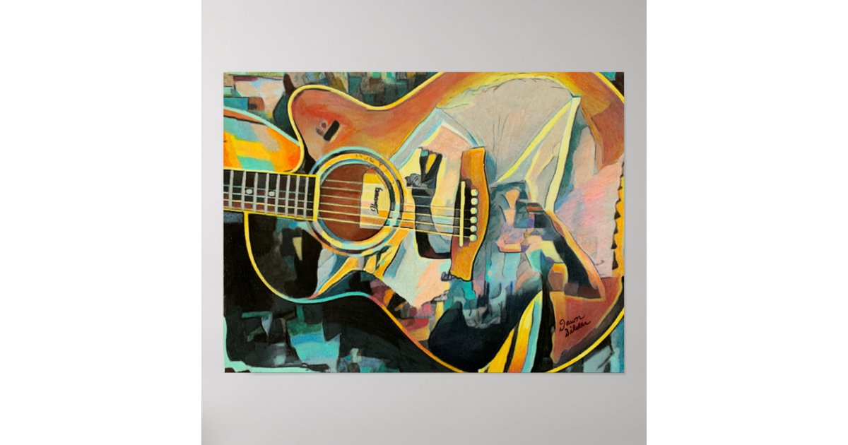 Guitar Print | Zazzle