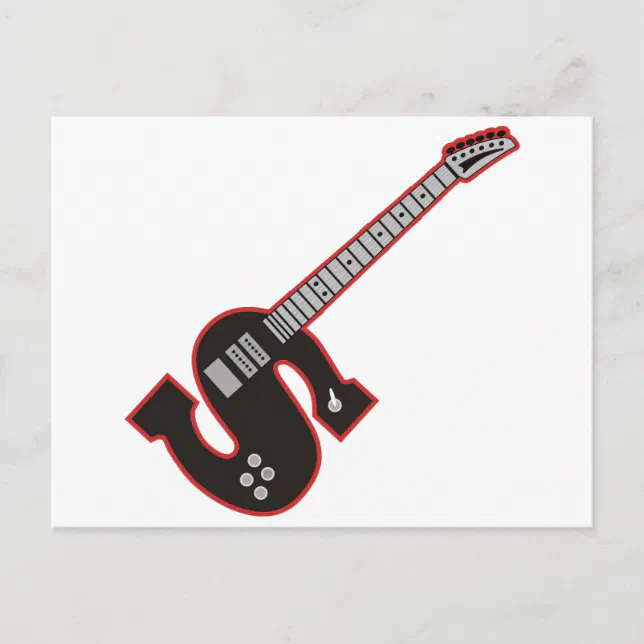 Guitar S Postcard | Zazzle