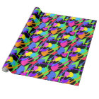 Retro Rock & Roll Vinyl Wrapping Paper | Zazzle.com