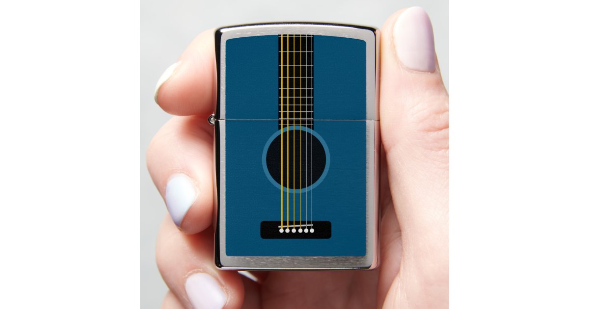 Guitar Zippo Lighter | Zazzle