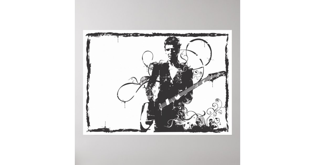 Guitarist Poster | Zazzle