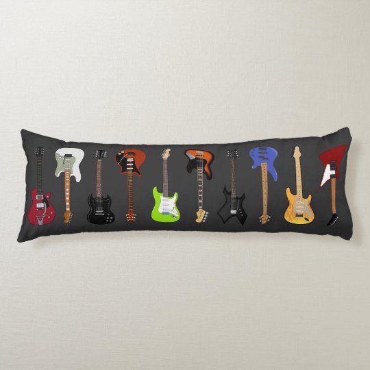 Guitars Body Pillow | Zazzle.com