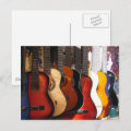 Guitars Postcard | Zazzle
