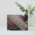 Guitars Rock - Electric Guitar Postcard | Zazzle