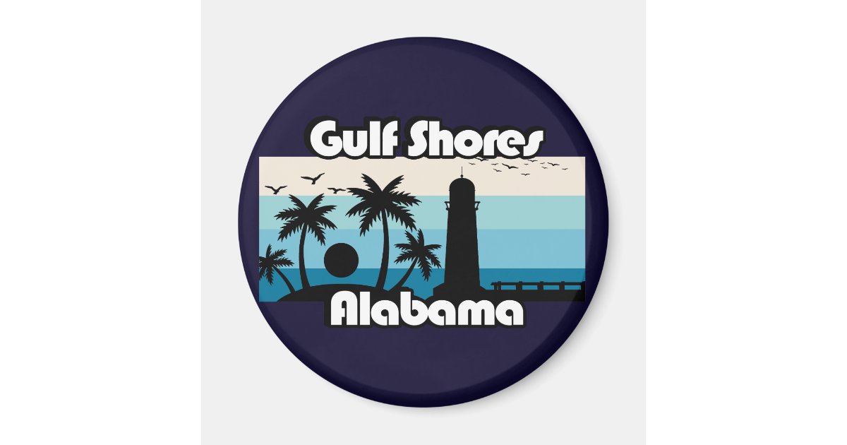 Gulf Shores Beach Alabama Magnet | Zazzle
