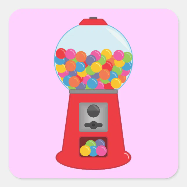 Gumball Machine Stickers | Zazzle