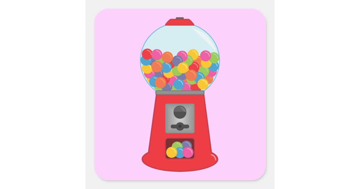 Gumball Machine Stickers | Zazzle