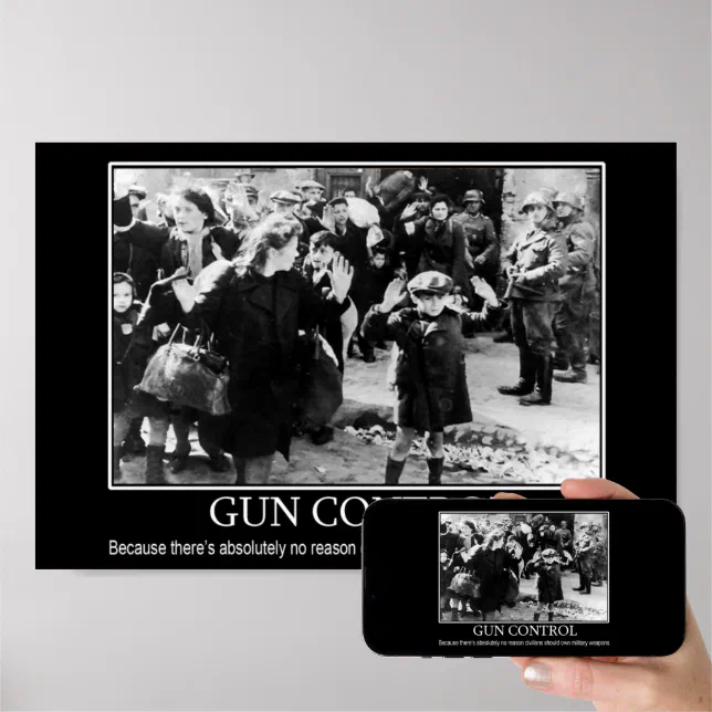 Gun Control Poster | Zazzle