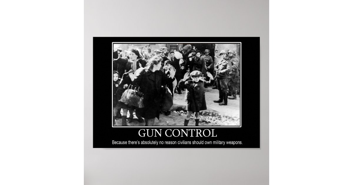 Gun Control Poster | Zazzle