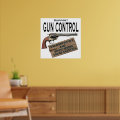 Gun Control Poster | Zazzle