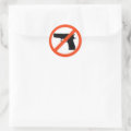GUN-FREE ZONE STICKERS | Zazzle