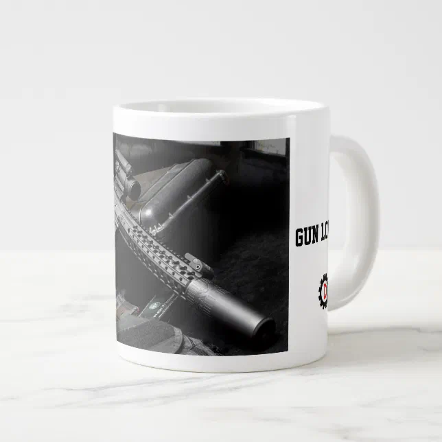 "Gun Lovers" AR -15 Large Coffee Mug | Zazzle