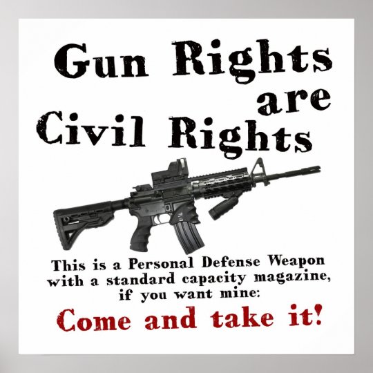 Gun Rights Poster | Zazzle.com
