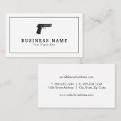 Gun Shop Business Card | Zazzle