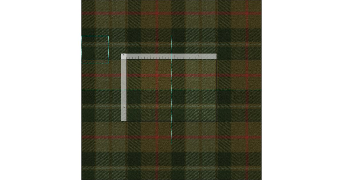 Gunn Weathered Original Scottish Tartan Fabric | Zazzle