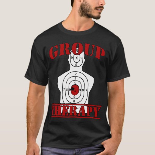 Guns Ammo Shooting Hunting Rifles Target Group Men T-Shirt | Zazzle